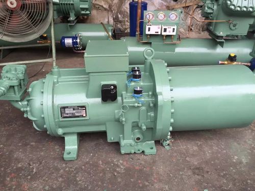 Screw compressor motor burning