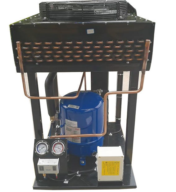 MT64 Compressor Refrigeration Unit R22 Condensing Unit 5.3HP Air Cooled ...