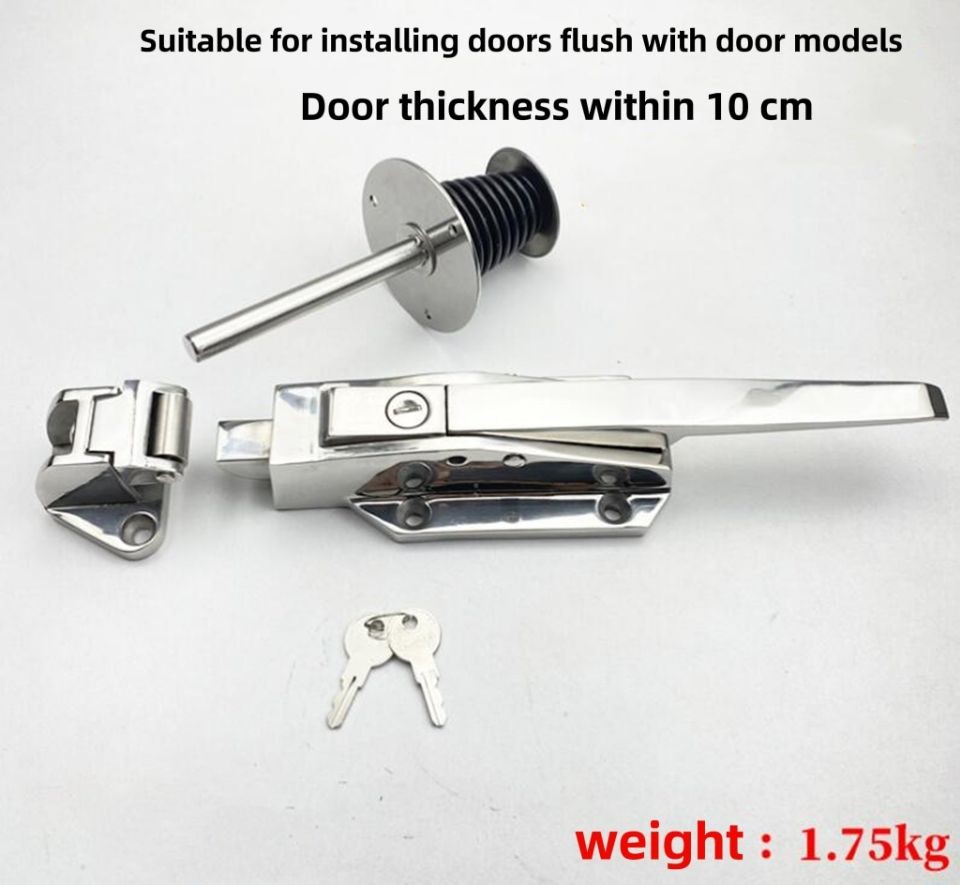 Cam Lift Cold Storage Doors , Cold Storage Door Locks Silver White ...