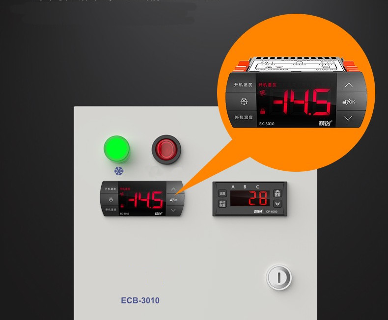 ECB-3010 Cold Storage Parts 5hp Electric Control Box IP67 Cold storage ...