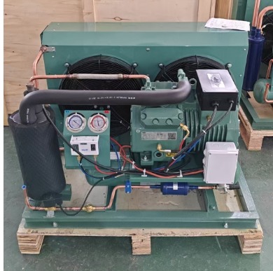KUB 5HP Water Cooled Condensing Unit with Bitzer Compressor and Shell ...