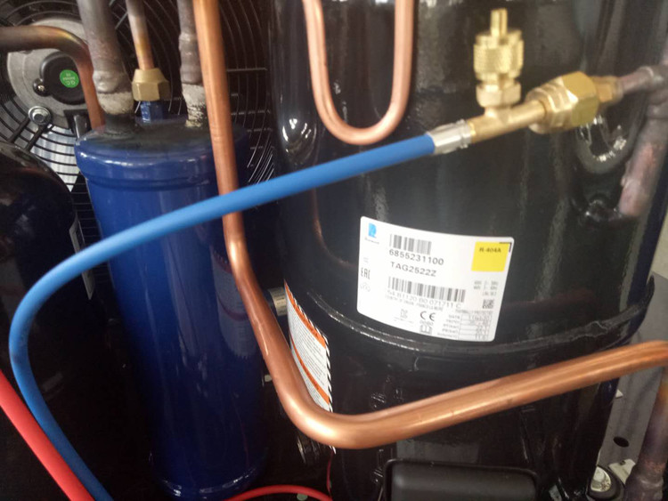 TAG2522Z R404A Tecumseh compressor Hermetic Compressor Condenser Unit ...