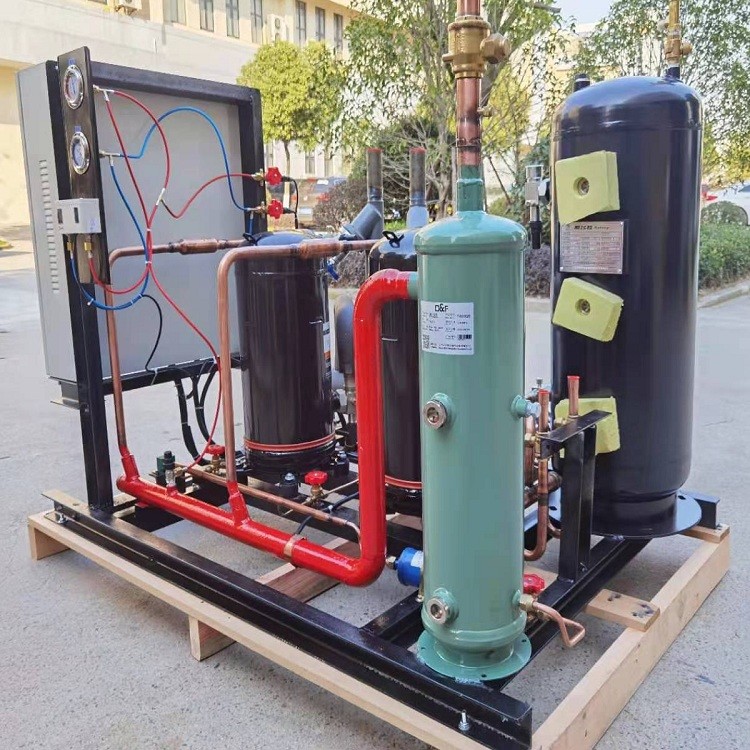 KBVA-130*2L ZFI59KQE Cold room cryogenic unit scroll compressor ...