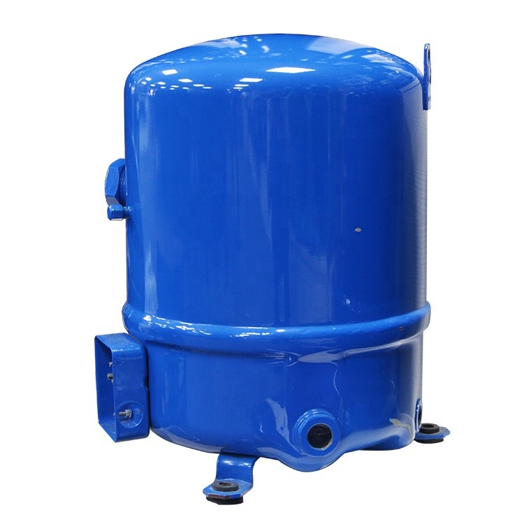 50hz R22 Refrigerant Air Conditioner Compressor High Pressure Blue Color