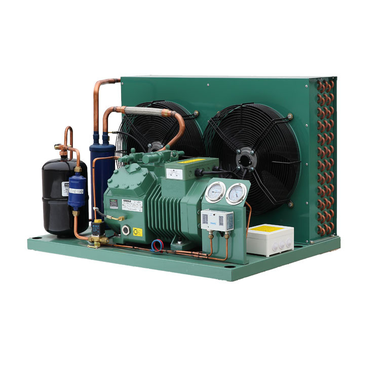 Open Type Air Cooled Refrigeration Condensing Unit 7HP Compressor